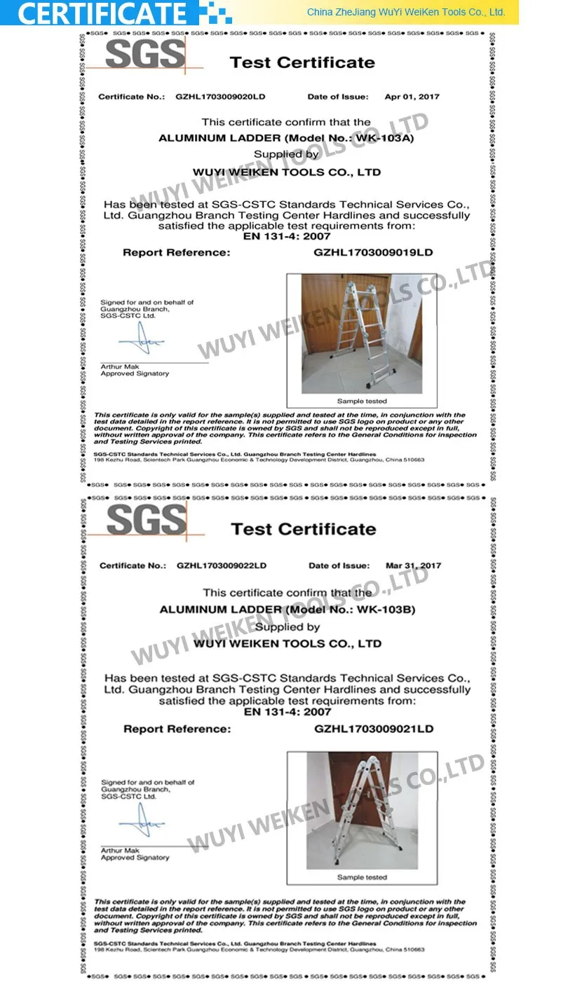 En131 Certificate Multi Purpose Folding Ladder - Buy Multi Purpose ...