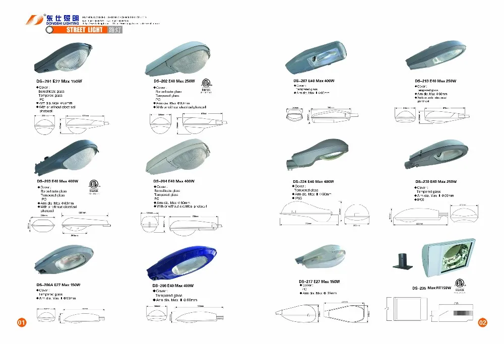 175 Watt Mercury Vapor Led Replacement Garden Street Light - Buy ...
