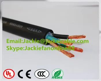 Kema Approved Rubber Ac Power Cord Kema Keur Cable - Buy Halogen Free ...