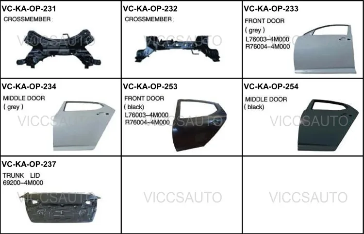 Parachoques Delantero Para Coche,Oem 86511-2t000,Para Kia Optima 11(k5 ...