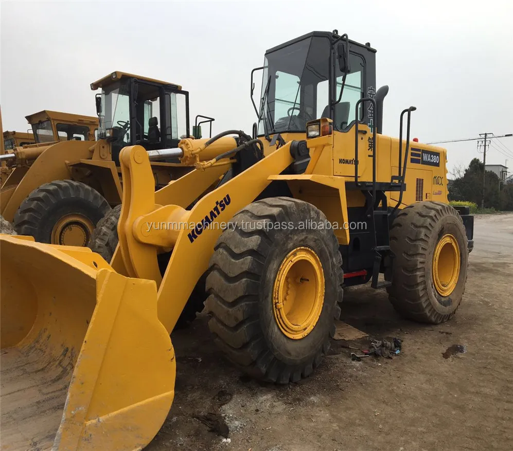 Used Komatsu WA380-3 Wheel Loader Komatsu Loader WA380 Original From ...