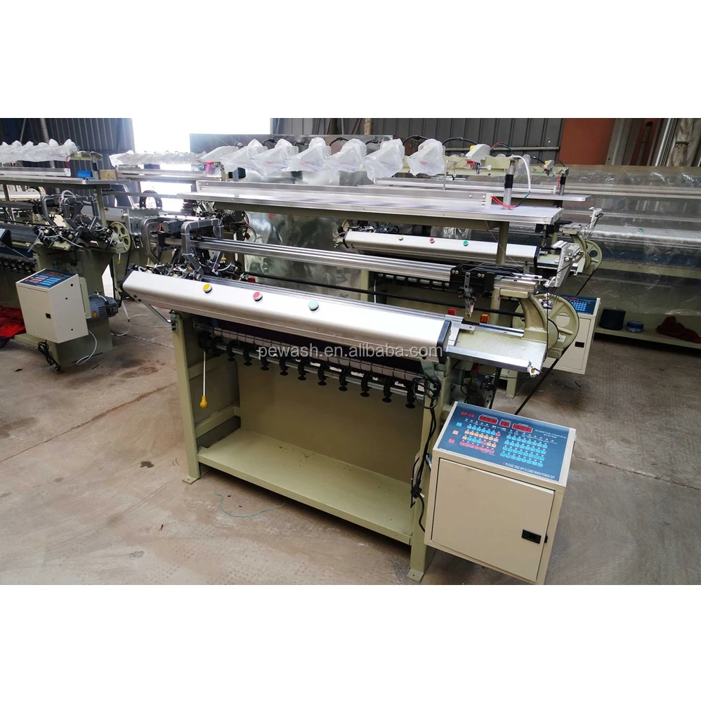 Semi Automatic Flat Knitting Machine for Collar Production