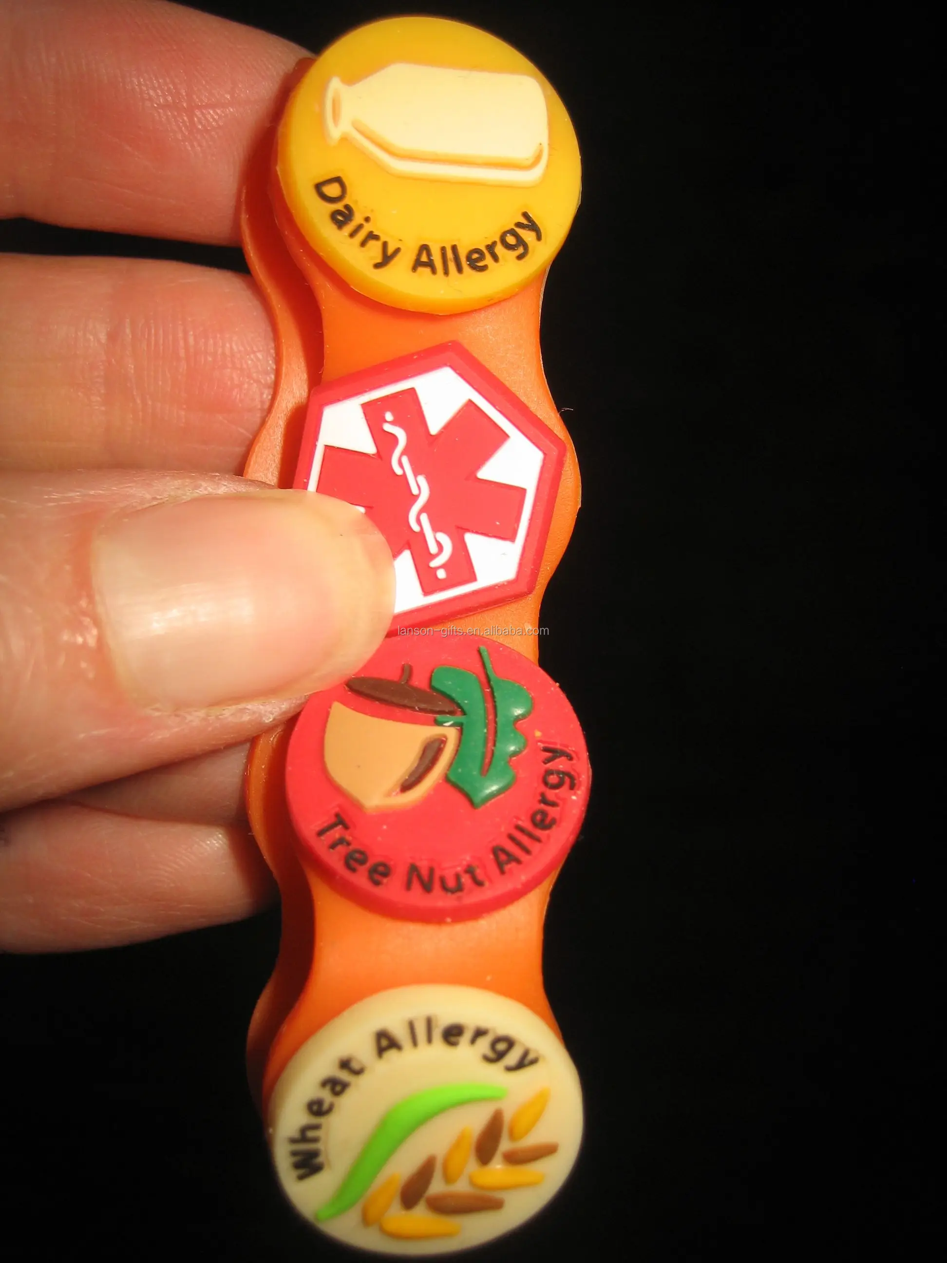 Allergy Bracelet Charms Allergy Alert Bracelet For Toddlers - Buy ...