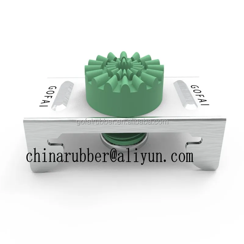 Clips de canal de furring de yeso para techo y pared, aislamiento de ...