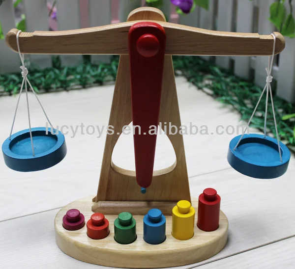 Children Early Educational Wisdom Balance Game Toys Children's Weighing ...