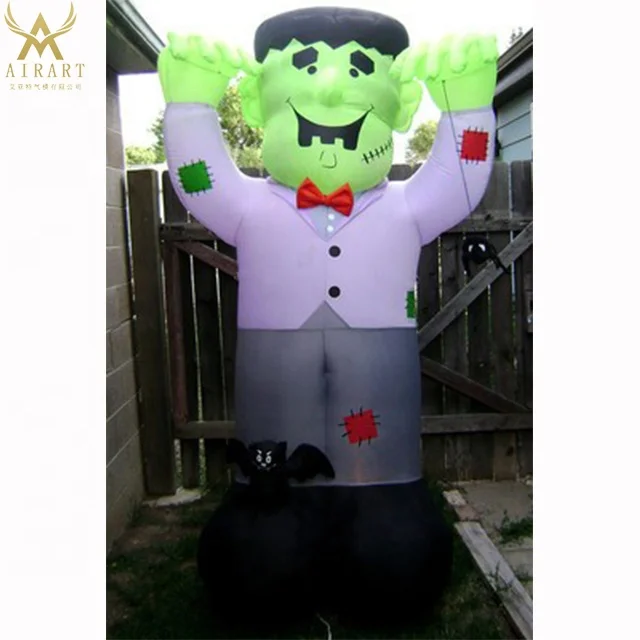 8ft Inflatable Frankenstein - Perfect for Yard Party Lighting