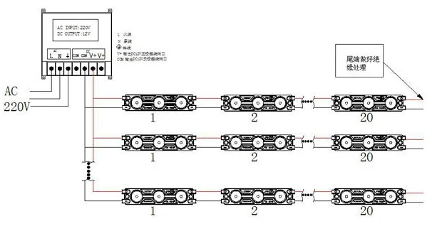 Rechargeable Full Color 2811 Chip Waterproof Injection 7515mm Led Pixel ...