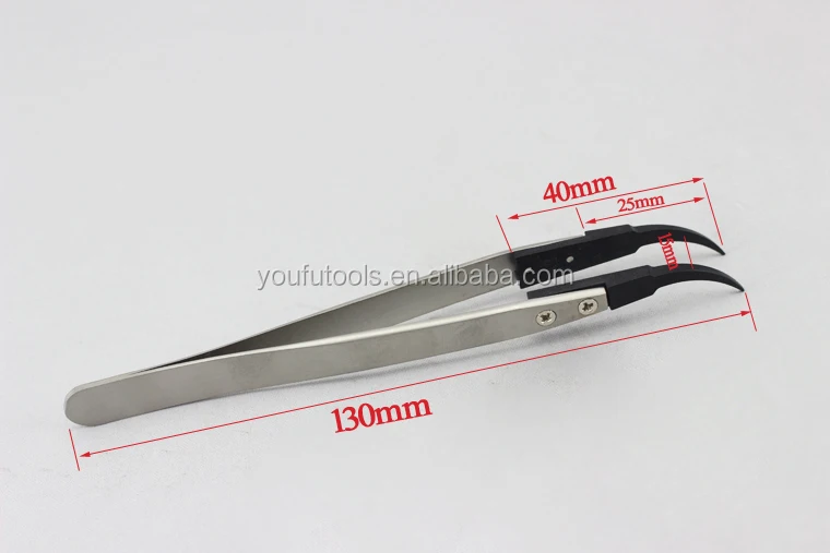 High Precision Anti Static Tweezer,Esd Tweezer For Mobile Laptop ...