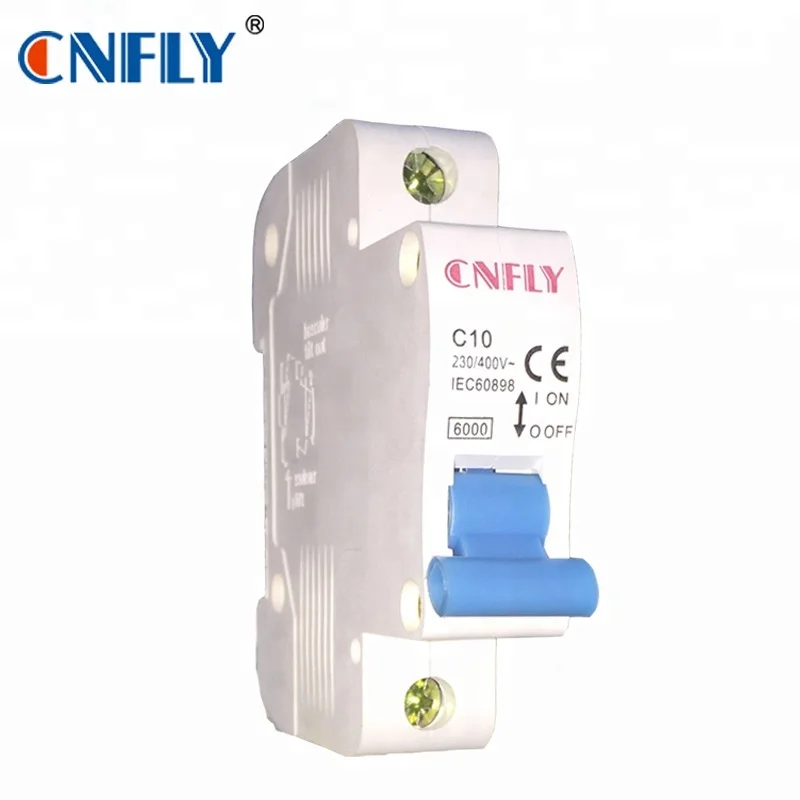 Single Pole 10a Mcb 220v Ac Circuit Breaker DZ47-63