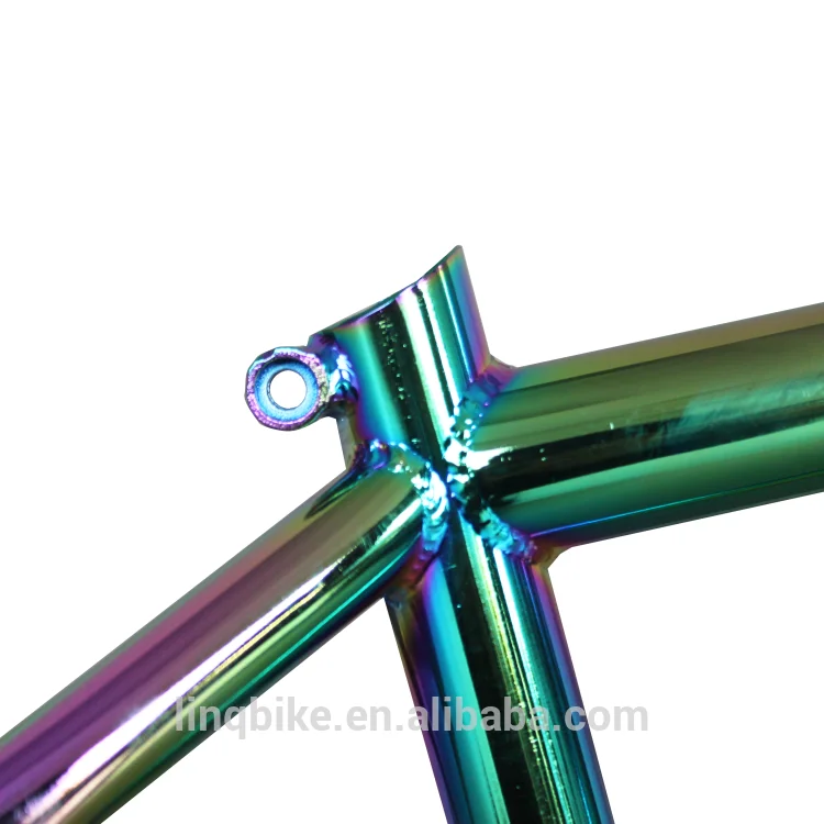 Customized Colorful Rainbow 4130 Full Chromoly BMX Frame