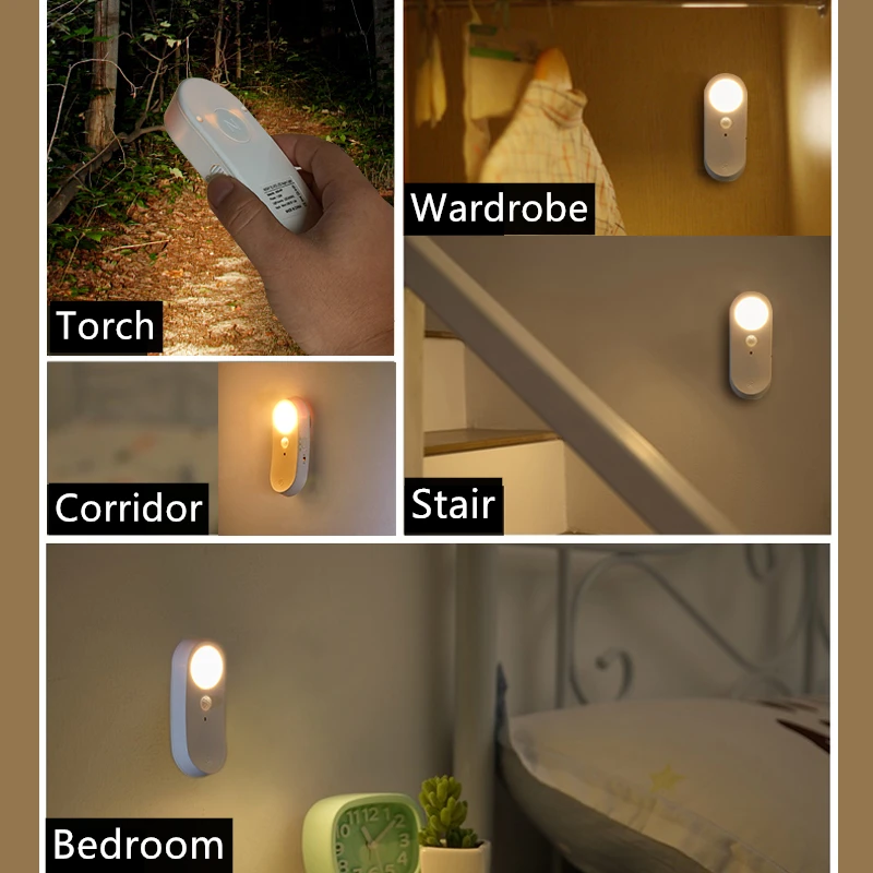 Human Intelligent Emergency Hallway Torch Flashing Led Motion Sensor ...