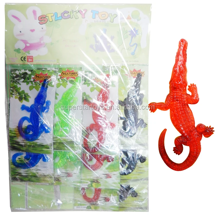 Tpr Sticky Crocodile Toy,Stretchy Toy - Buy Plastic Sticky Toy Product ...