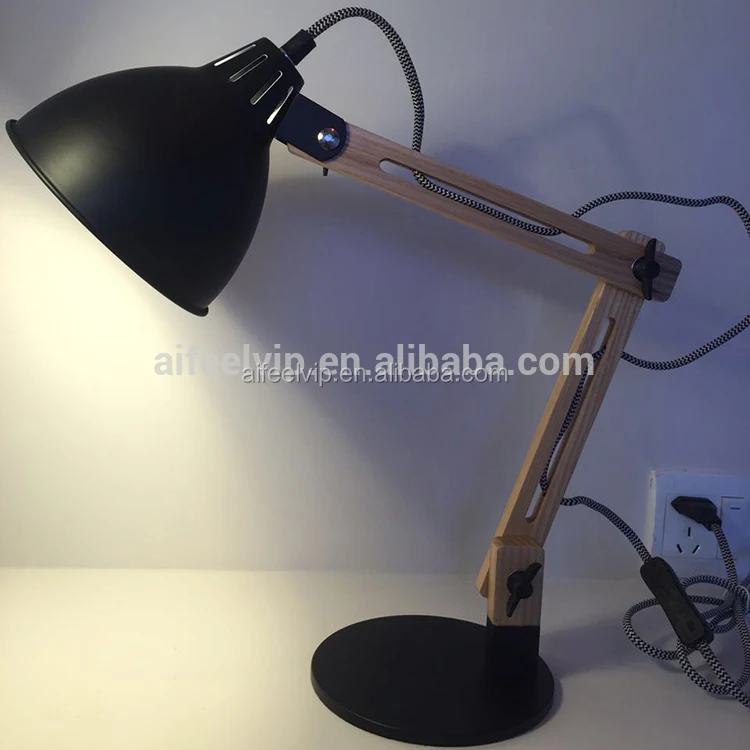 Modern Decorate Wooden Popular Study Table Lamp For Children - Buy ...