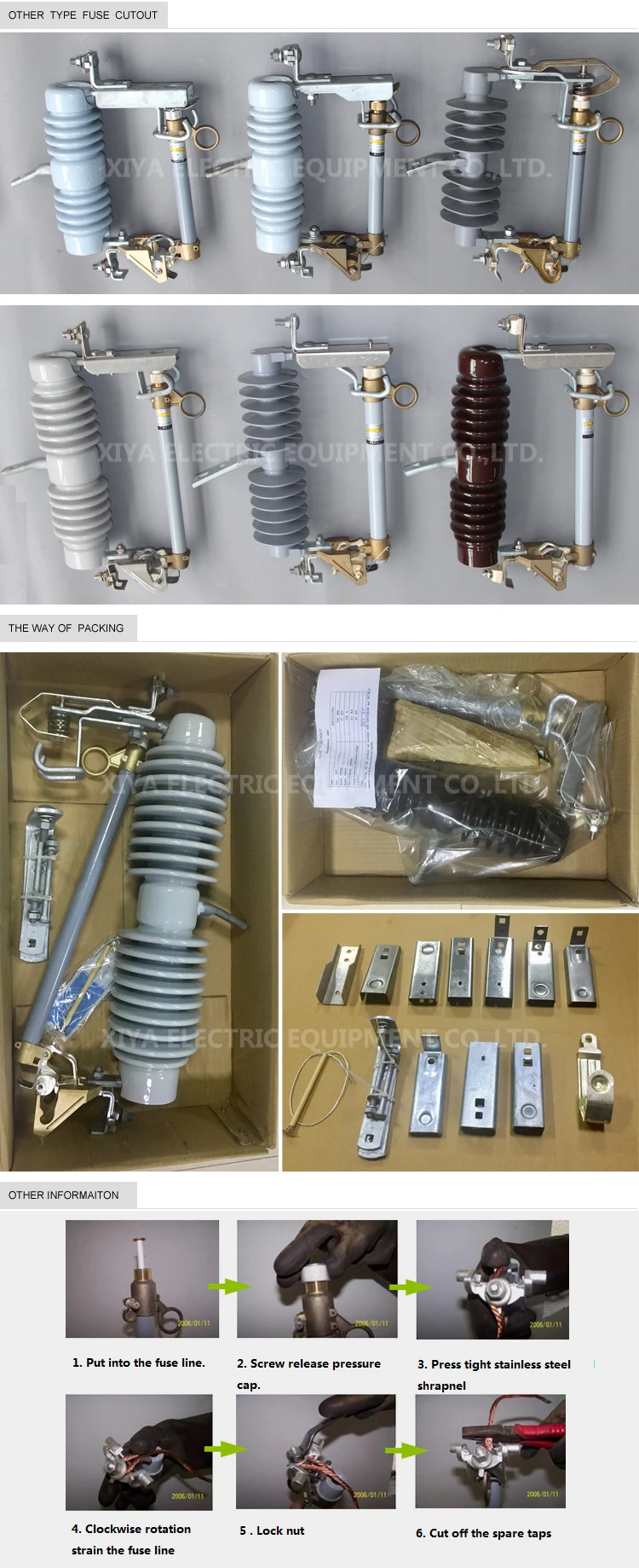 High Voltage Expulsion Exhaust Drop Fuse Cutouts - 100A & 200A