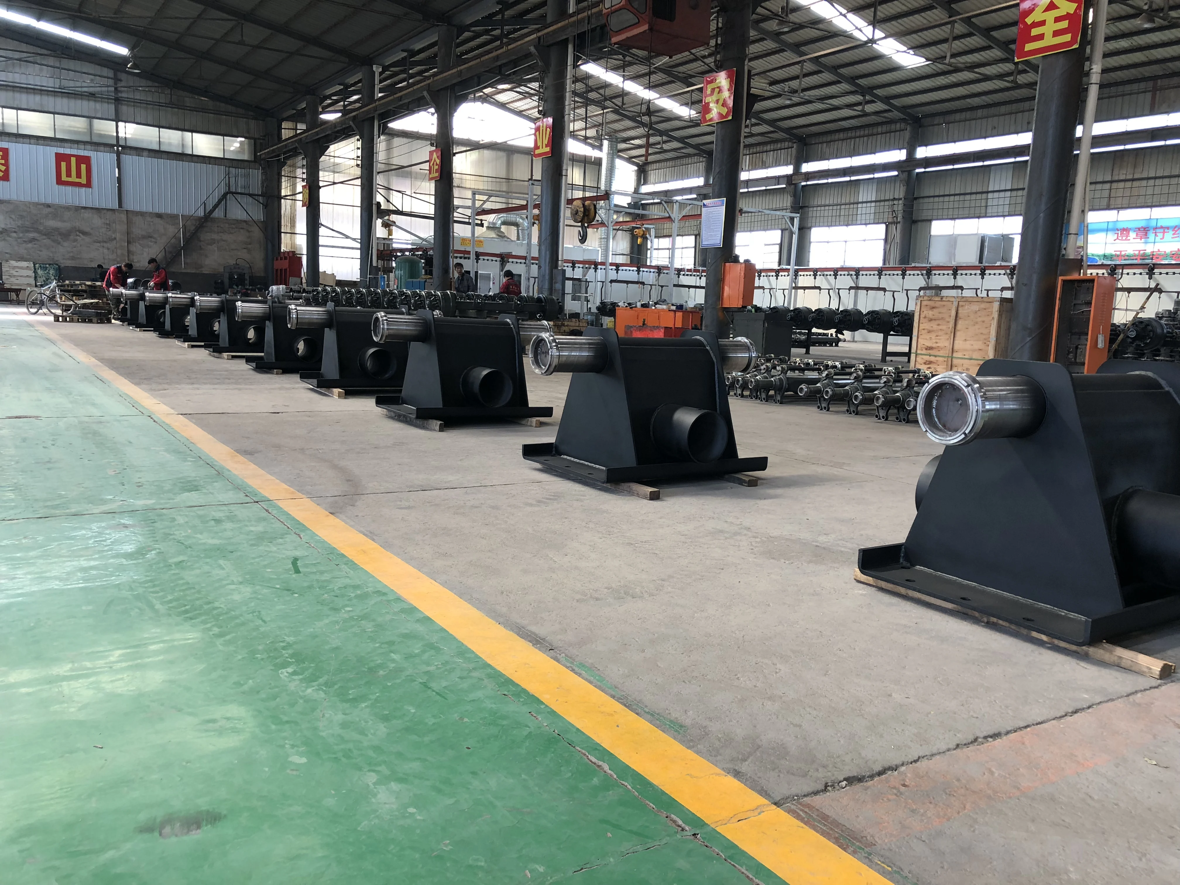 High Mount Tandem Trailer Bogie Axle Suspension - 36000KG