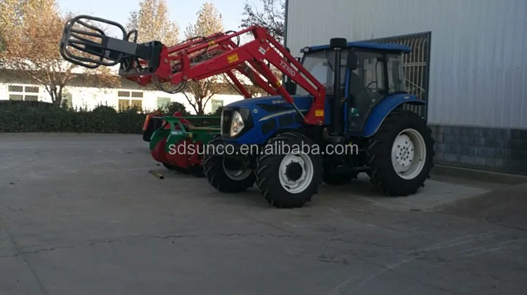 Tractor Implement Mini Front End Loader With Bale Grab - Buy Front End ...