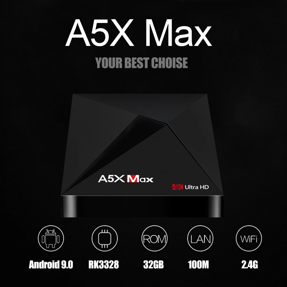 Download User Manual A5x Max Tv Box Rk3328 Quad Core Android 9.0 Lan ...