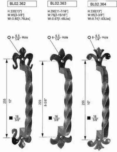 Ornamental Wrought Iron Gate Handle - Buy Gate Valve Handles,Iron Tray ...