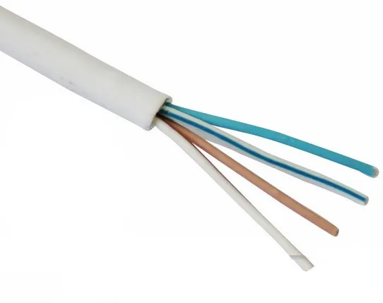 4c 6c Round Telephone Cable Adapt To Rj11 Connector - Buy 6 Cores Round ...