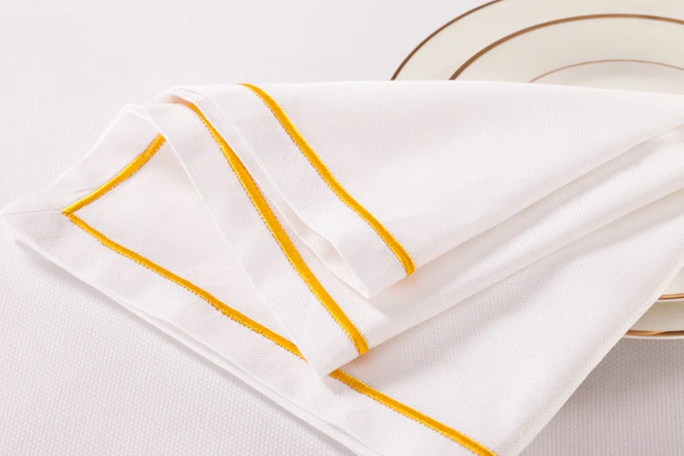 High Quality Luxury 5 Star Hotel Embroidered Table Napkin - Buy Hotel ...