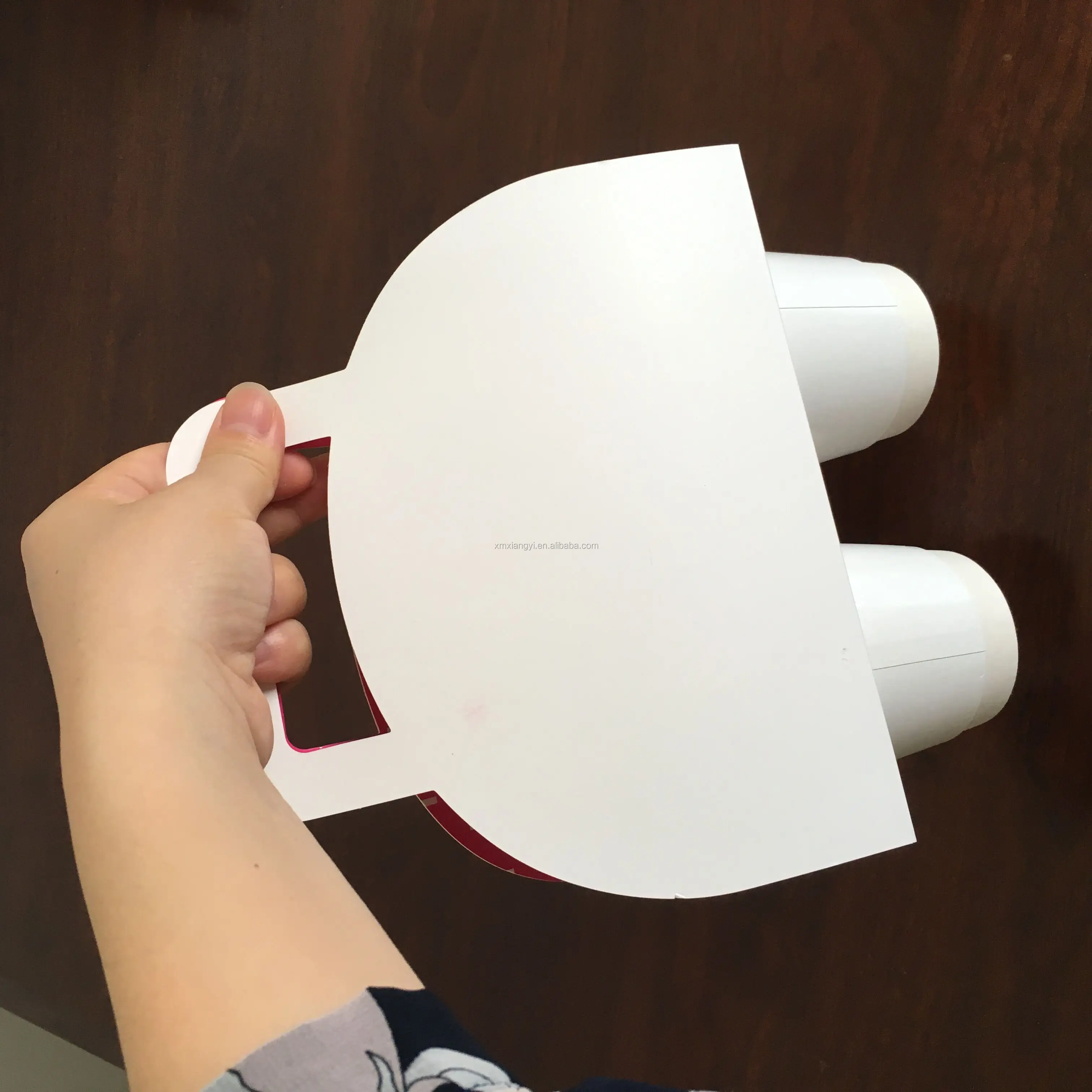 2 Cup Carrier Kraft Paper Cup Carrier Tray Take Away Tea Coffee ...