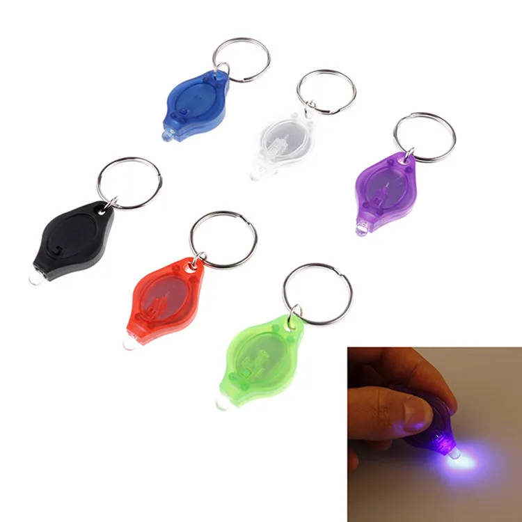 Mini Gifts Key Rings - Custom LED Keychains with UV Torch