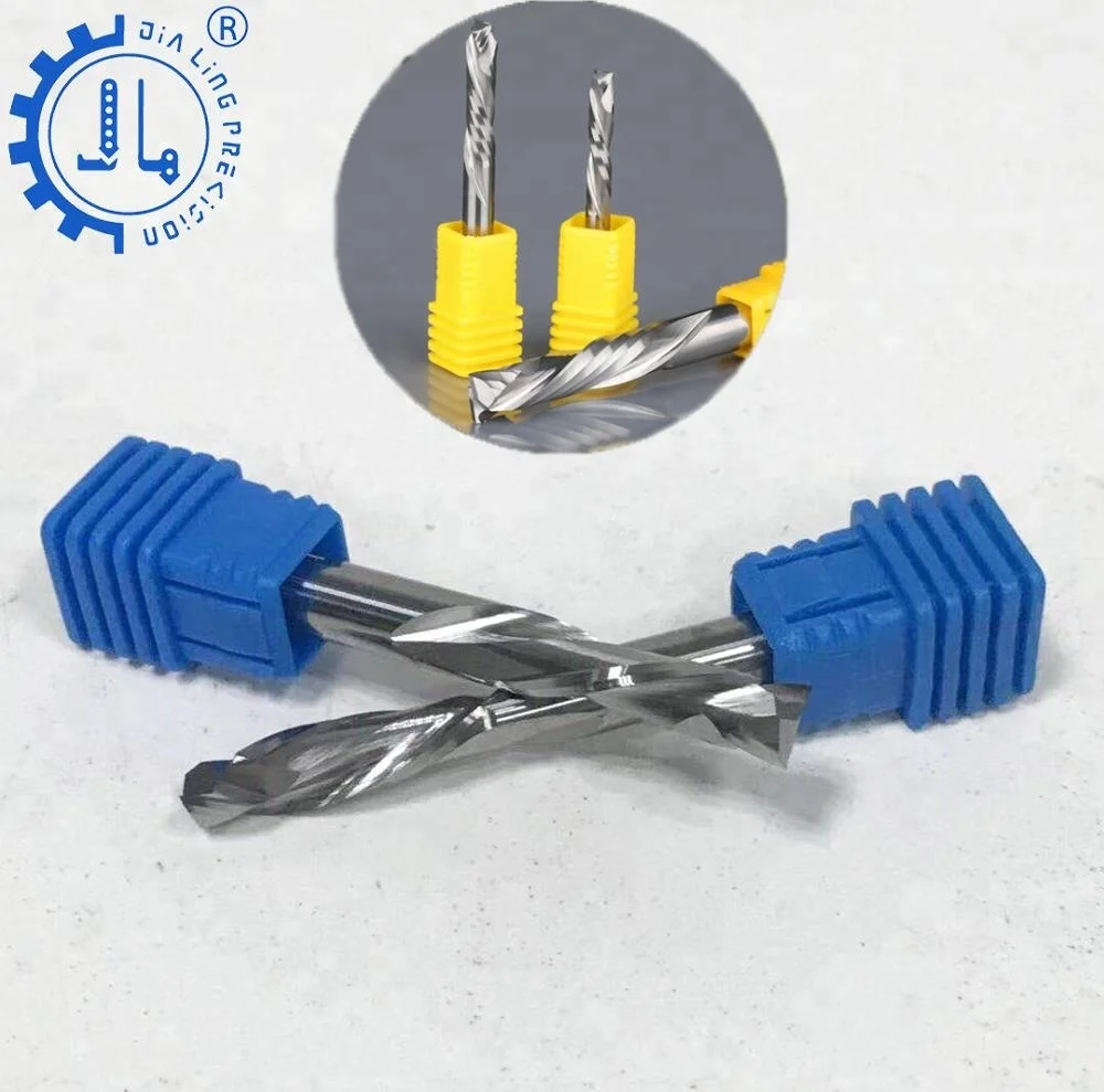 2 Flute Carbide End Mill 6.35 2 Flute 2mm 2flute End Mill 0.3mm End ...