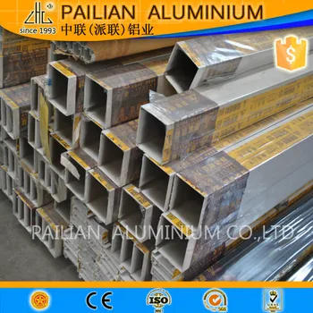 All Types Of Rectangular Tube Sizes,6063 T5 Seamless Extruded Aluminum ...