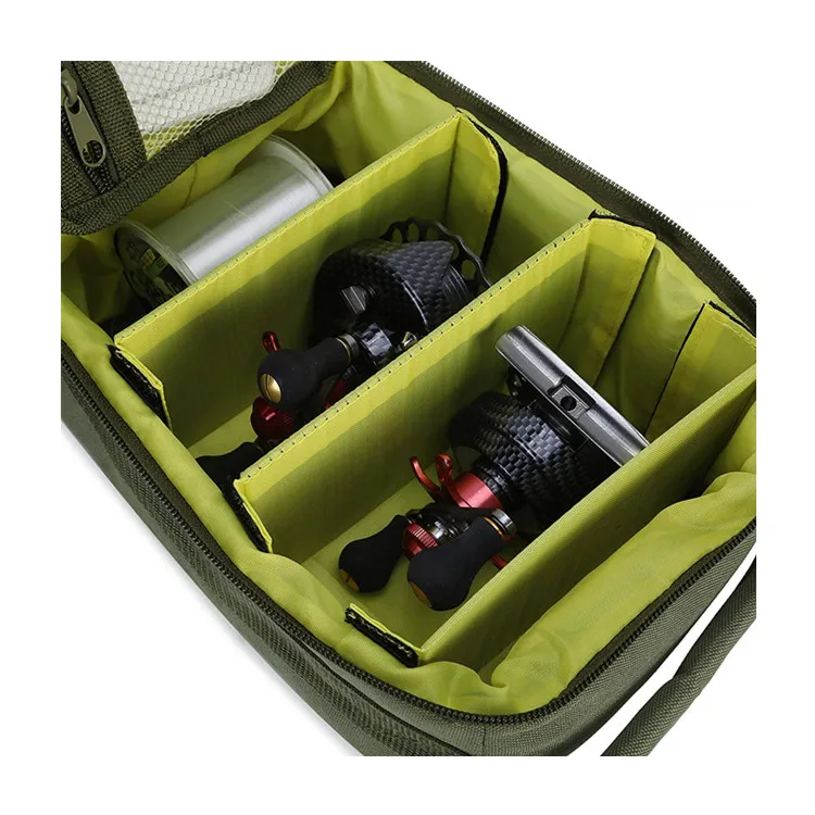 MYDAYS Fishing Reel Bag - Durable, Adjustable, and Waterproof