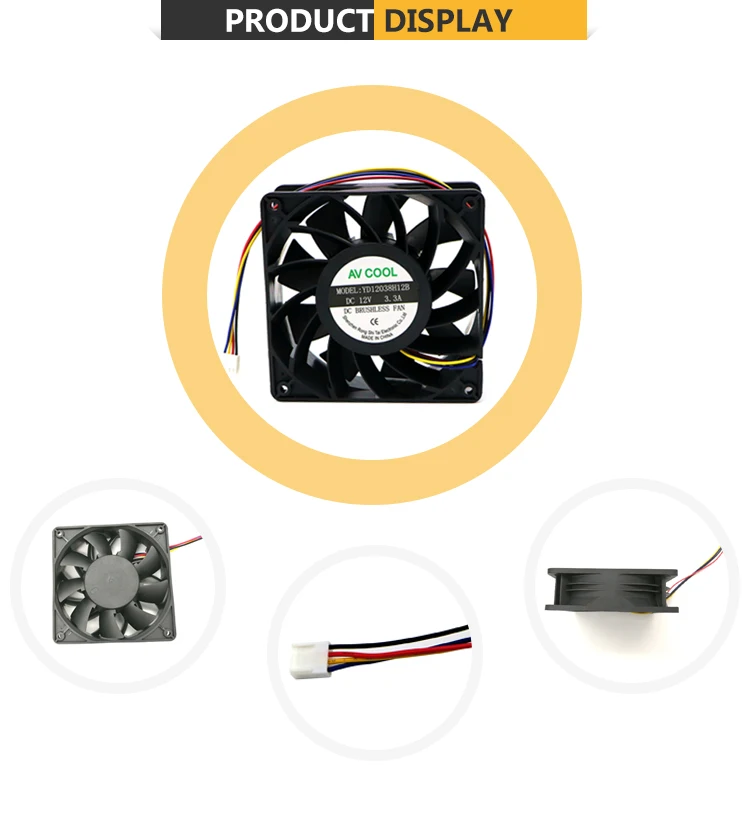 Free Sample Pwm 4pin 12v Dc Cooling Fan - Buy Free Sample Cooling Fan ...