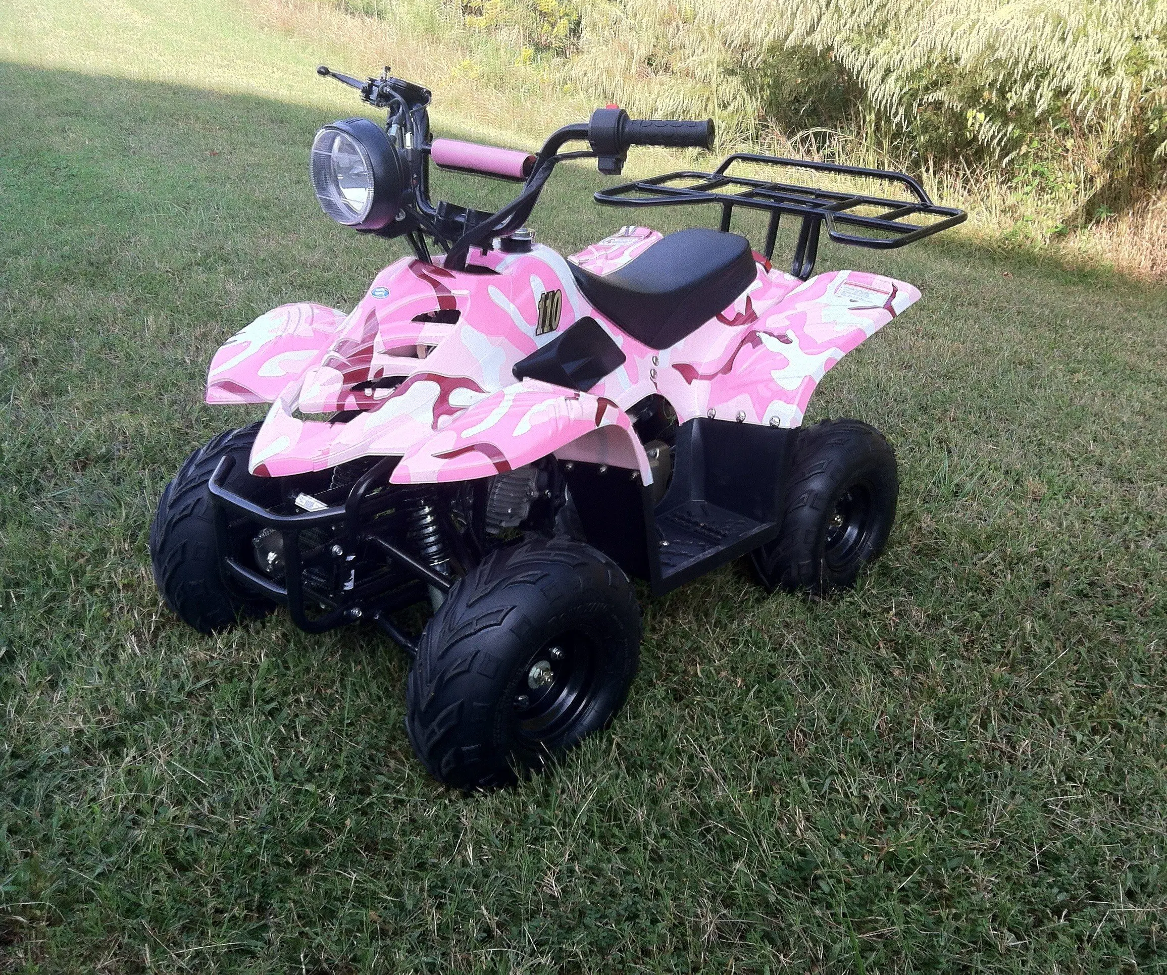 Tek Nek Polaris Pink Camo Scrambler Atv Ride On | Reviewmotors.co