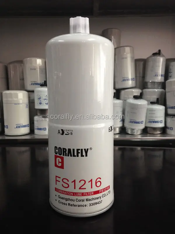 Manufacturer Oem /odm Fuel Water Separator Filter Fs1216 - Buy Lubricating Oil Filters,Oil ...
