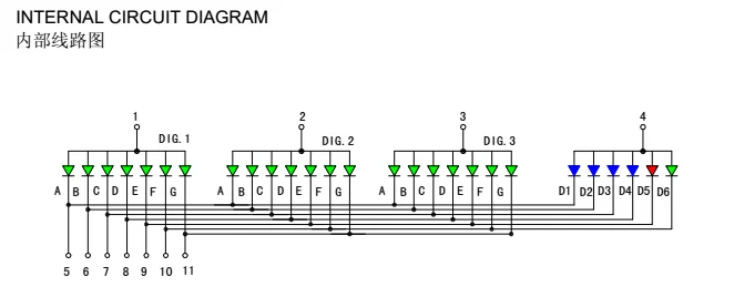 Alibaba Express Rgb Full Color 7segment Led Display For Vending Machine ...
