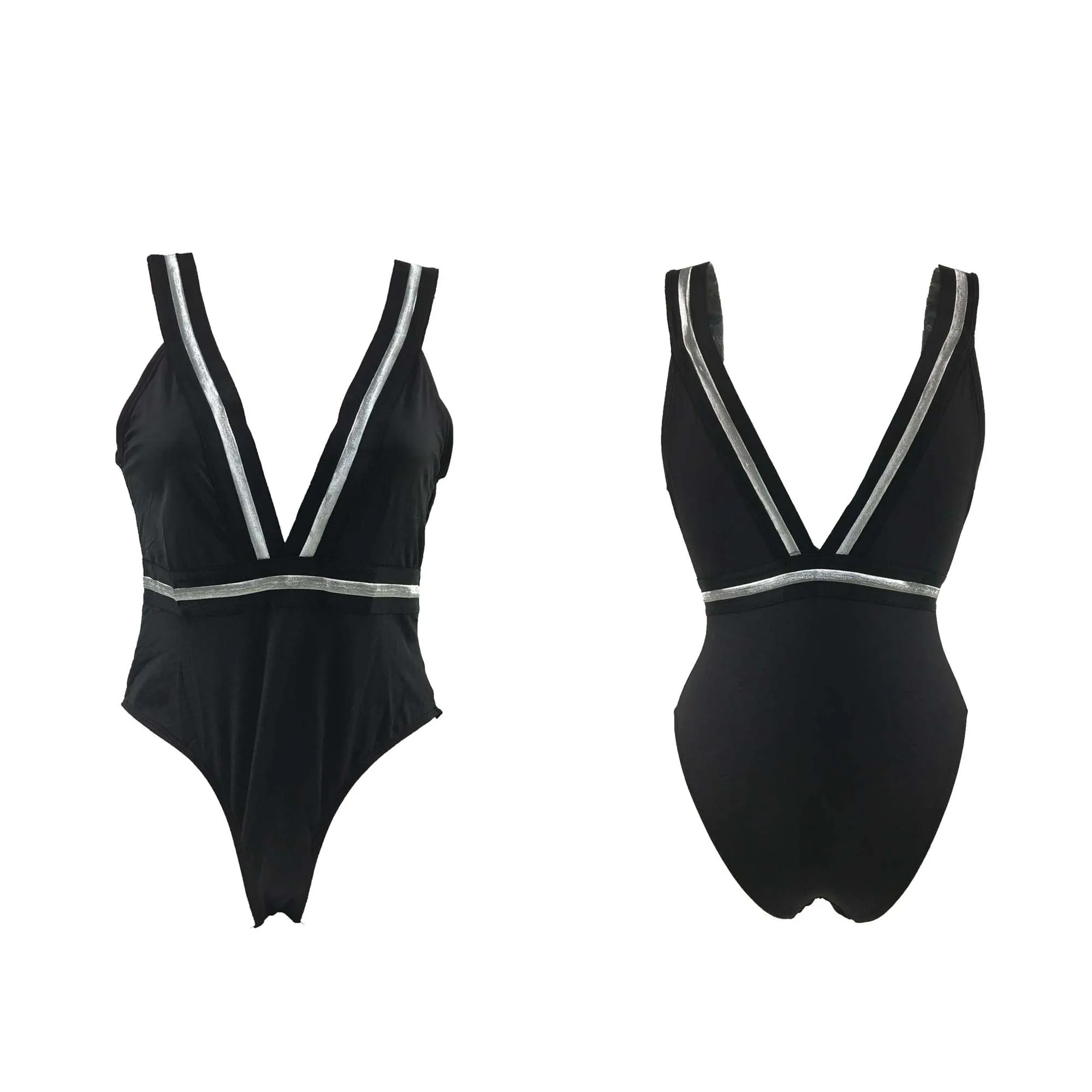 2019 New Design One Pieces Sexy Girls Swimsuit Bathing Suit Black ...