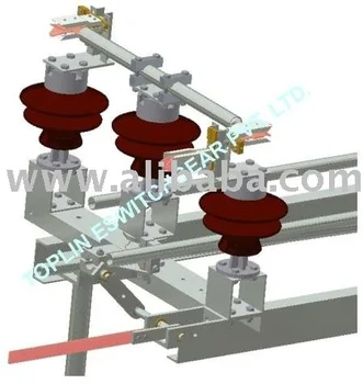11kv Rotating Isolator With Earth Switch - Buy 11kv Rotating Isolator ...