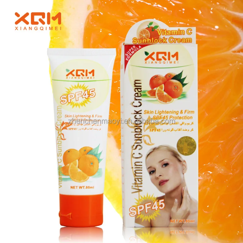 Wholesale Xqm Orange Uv Sunblock Sunscreen Whitening Sunblock Cream - Buy Sunblock Cream ...