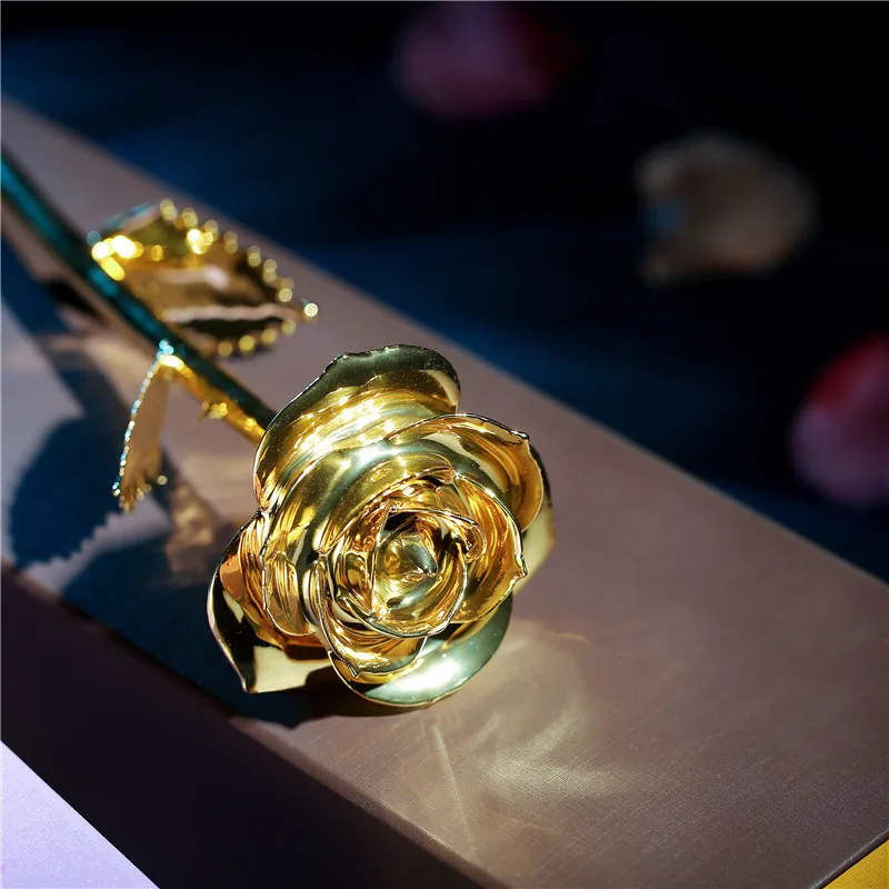 24k Gold Rose Real Dipped Rose - Buy 24k Gold Rose,Real Rose Dipped In ...