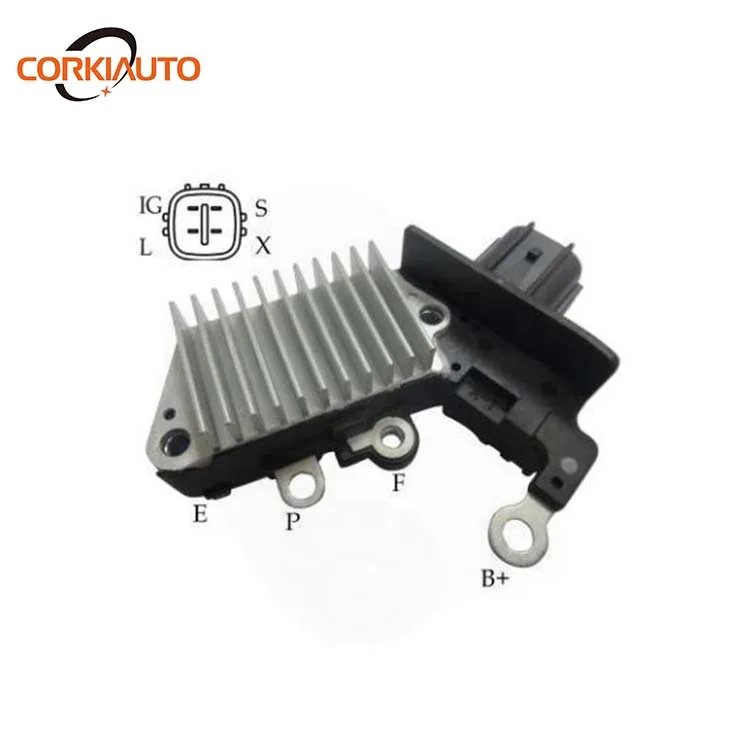 126000-2700 in6301 Auto alternador regulador de tensión DENSO 12 V 12 V ...