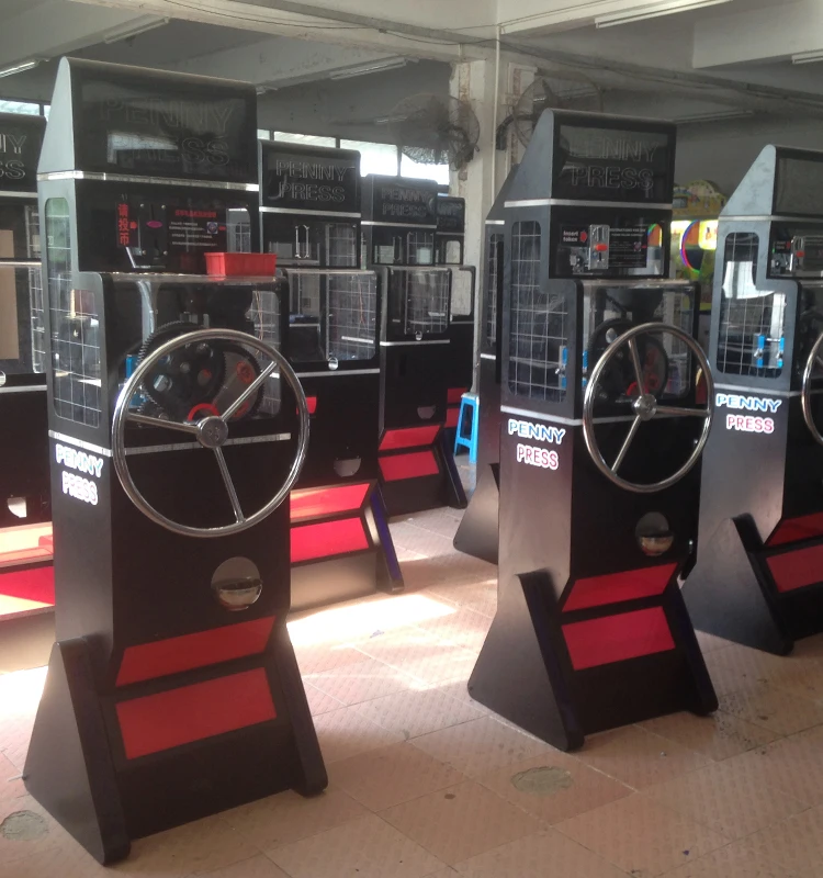 High Quality Token Gift Vending Machine Souvenir Coin Vending Press ...