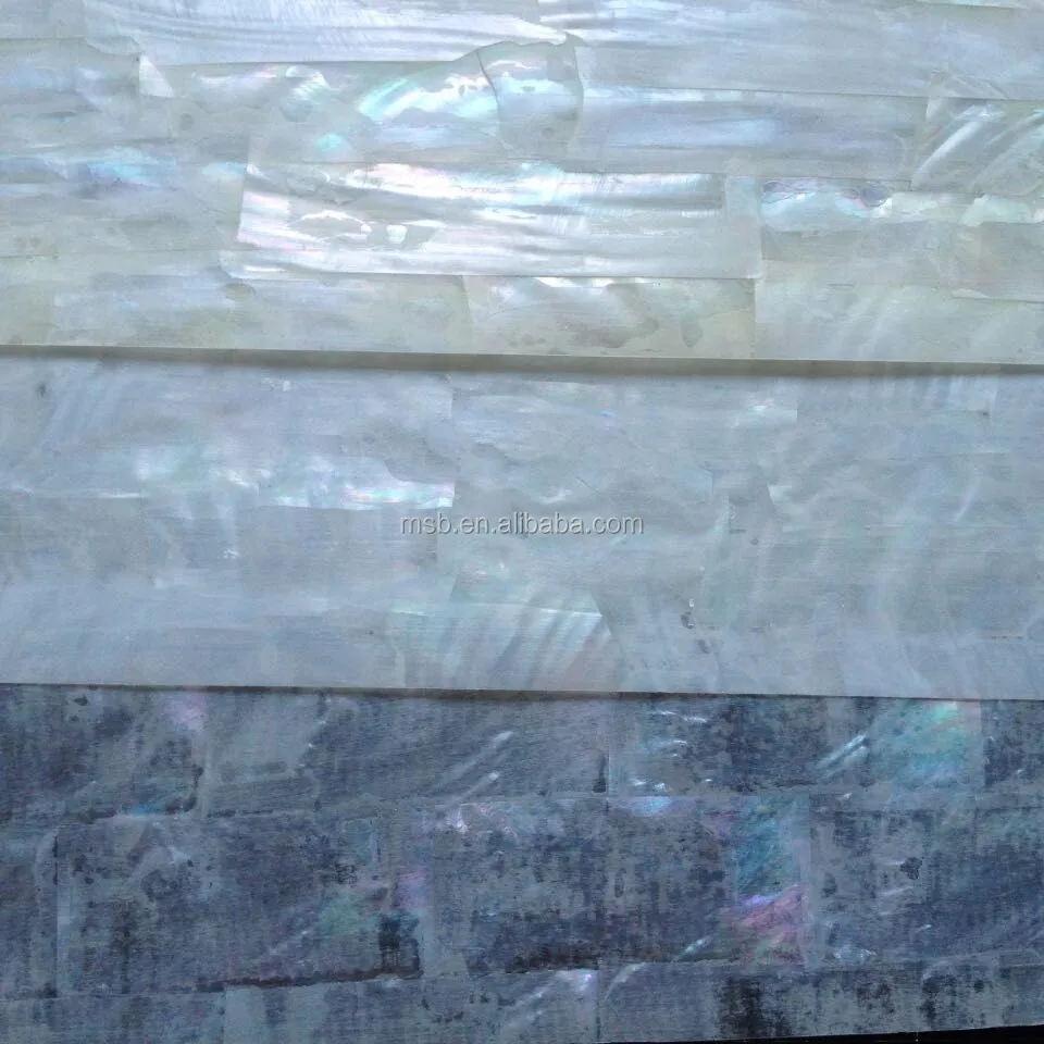 Freshwater Mop Shell Laminate,Mother Of Pearl Sheet Veneer - Buy Mop ...