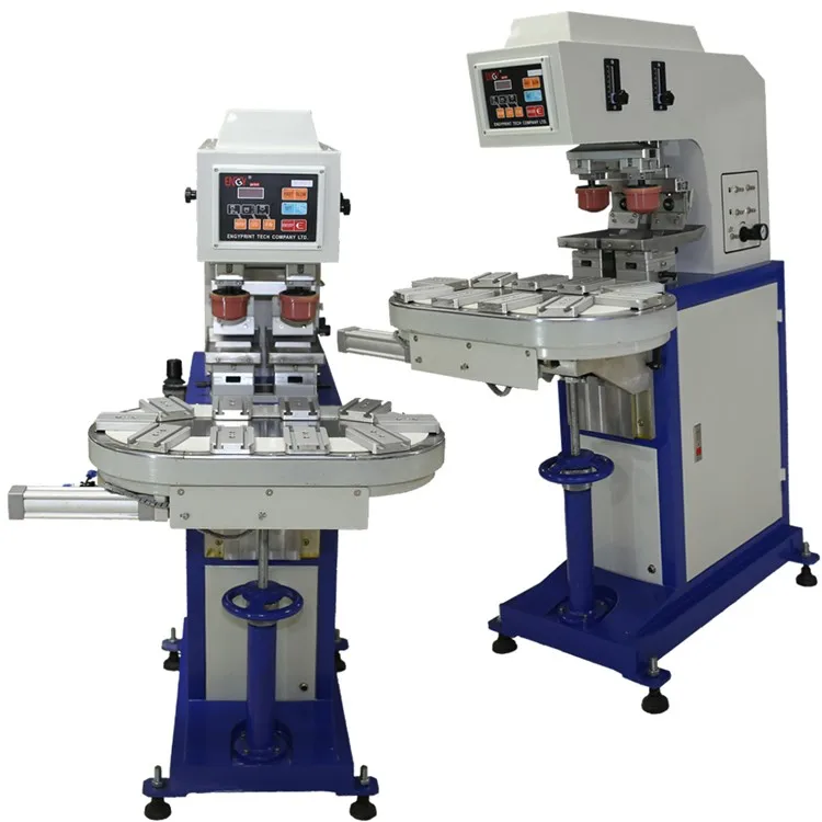 Manufacturer Automatic Desktop Two Colour Tampon Pad Printer For Toys ...