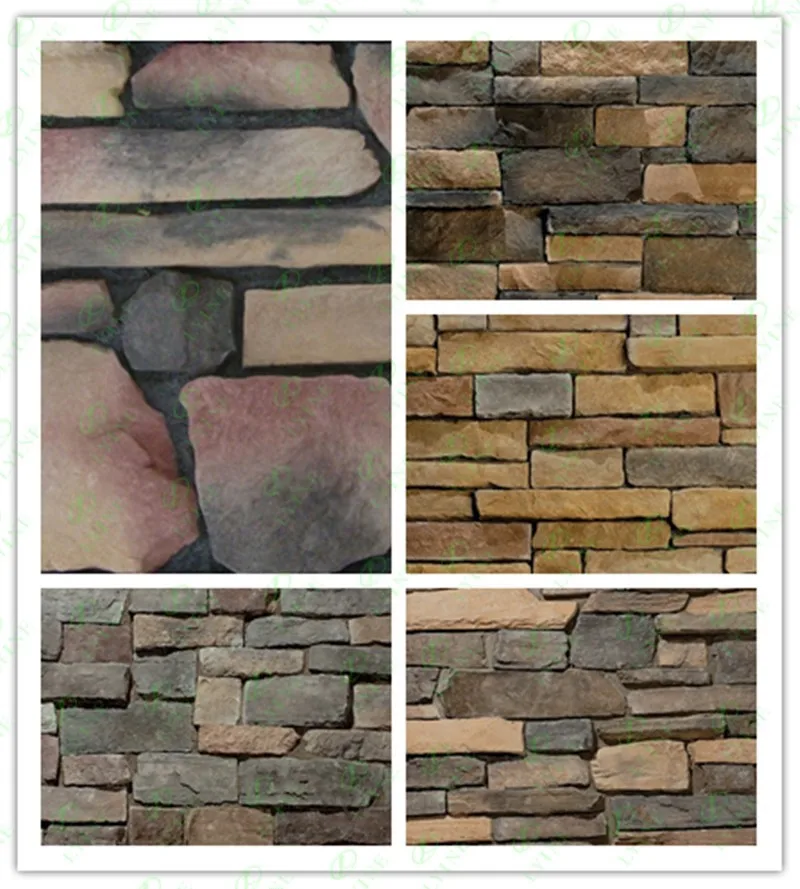 Lyine Silicone Stone Mold For Concrete Tile Decorative Stone Molds In ...