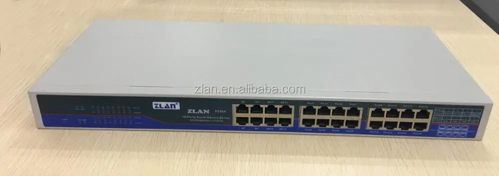 16 포트 Rs232 Rs485 Rs422 Tcpip 변환기 산업용 멀티 포트 직렬 장치 서버 Buy 직렬 장치 서버16