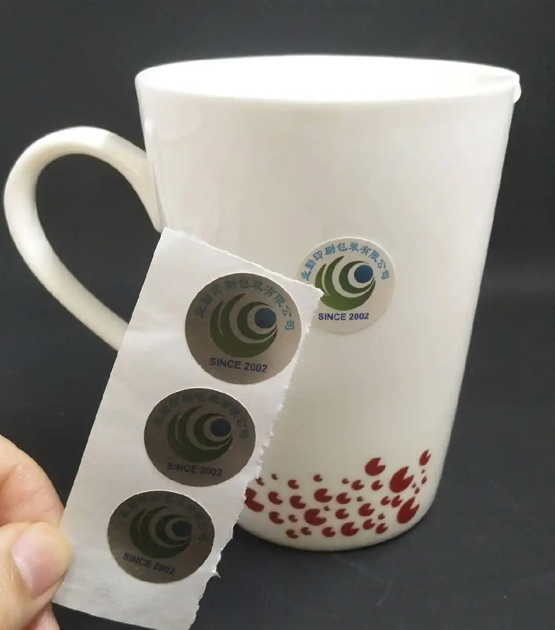 Customized Color Changing Temperature Sensor Sticker - Buy Temperature ...