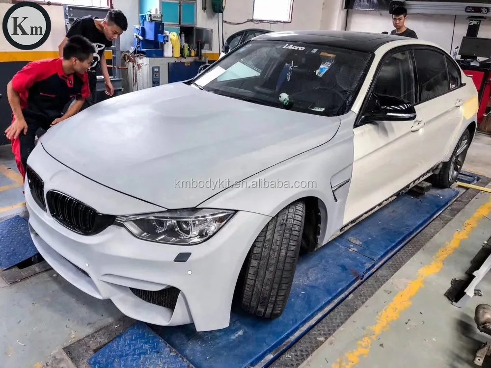 2013-up F30 F35 M3 Wide Body Bumper Kits - FRP Material