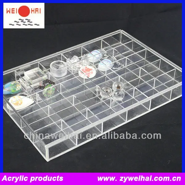 Clear Acrylic Divided Storage Boxes - Buy Divided Storage Boxes,Plastic ...