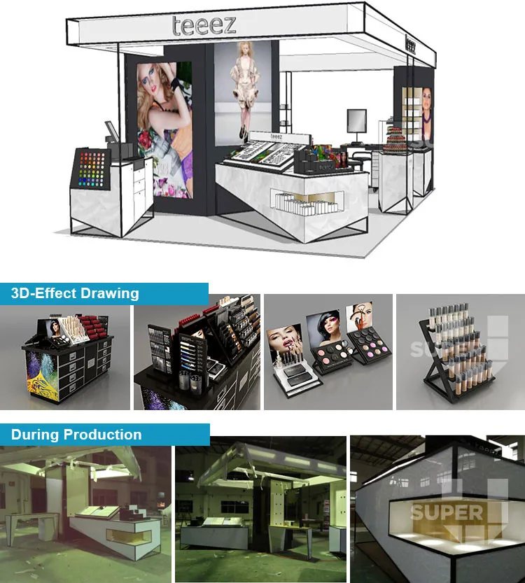 Factory Direct Sale Decorative Cosmetic Store Interior Design - Buy ...