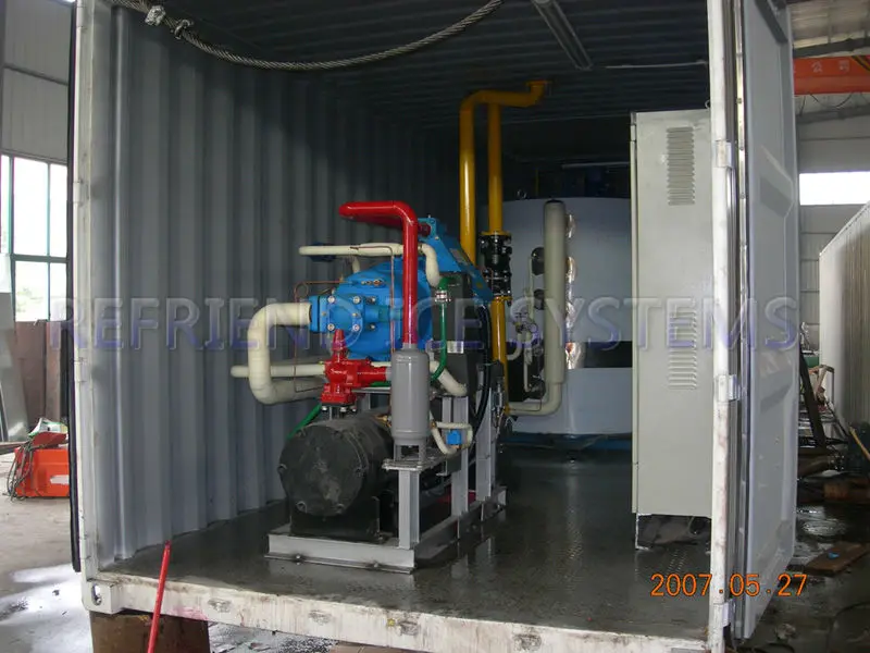 50T Complete Container Flake Ice Plant - Efficient & Reliable