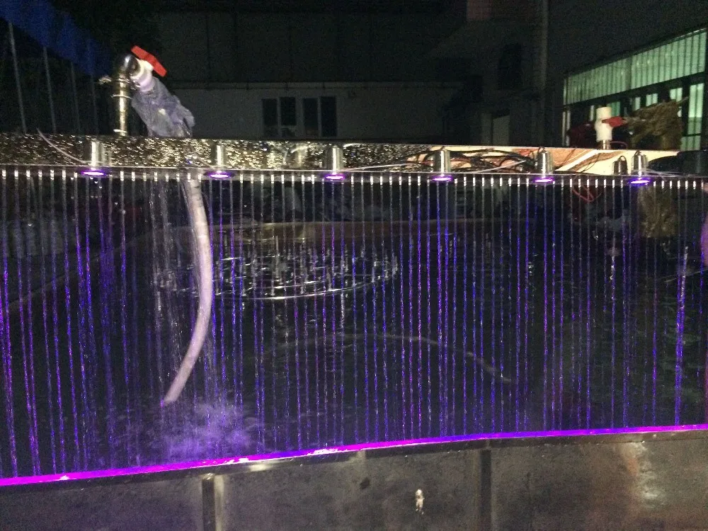 Our Factory Digital Waterfall Water Rain Curtain Made In Guangzhou ...