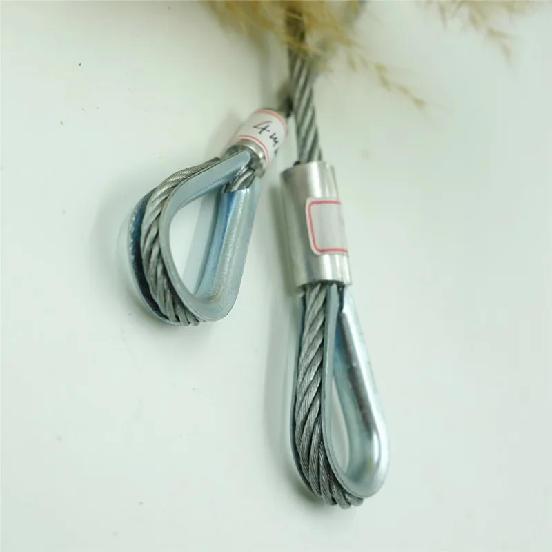 Garage Door Wire Rope Slings - Buy Wire Rope Lifting Slings,Galvanized ...